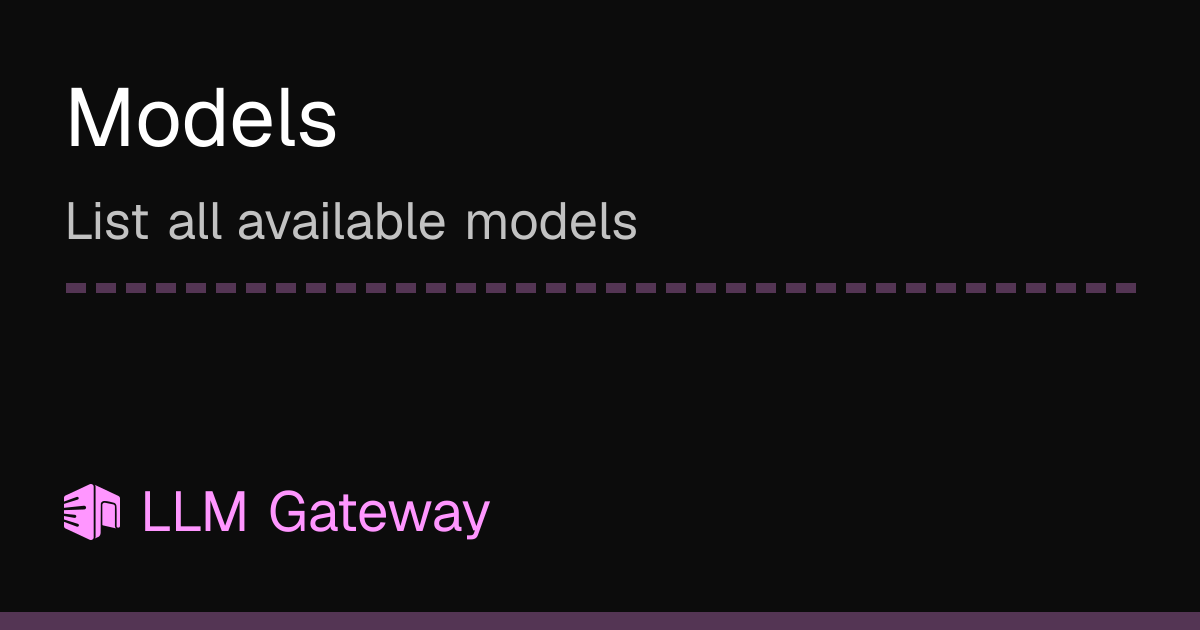 Models